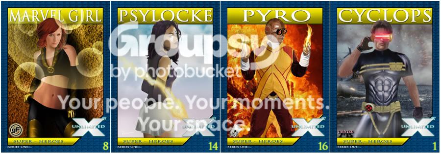 X-Unlimited Card Series | The SuperHeroHype Forums