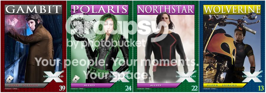 X-Unlimited Card Series | The SuperHeroHype Forums