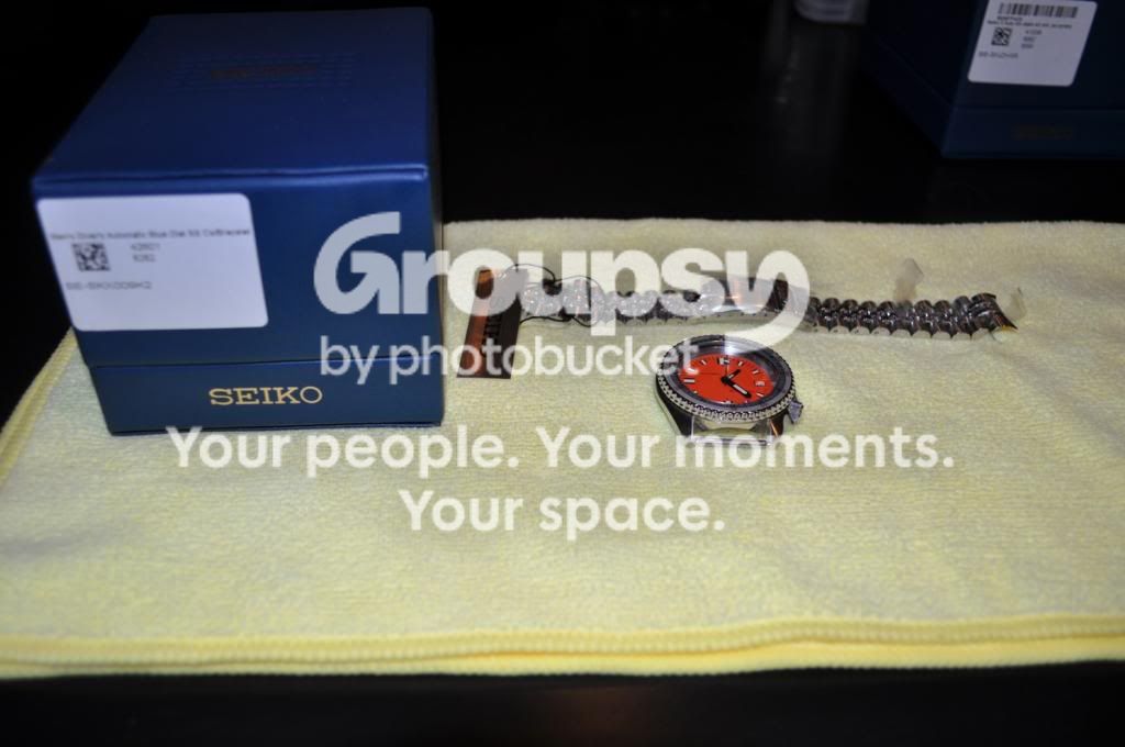 FS: Seiko SKX Soxa Mod with Orange Dial | WatchUSeek Watch Forums