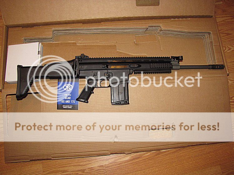 Fn Scar Model 17s 7.62x51 Fn Scar 17s 308 Win M1913 Rail Ar-15 Black ...