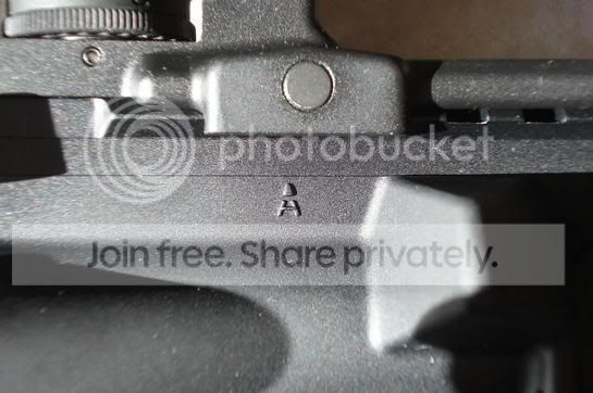 upper receiver marking (edited with pic) > AR Discussions > AR15.COM