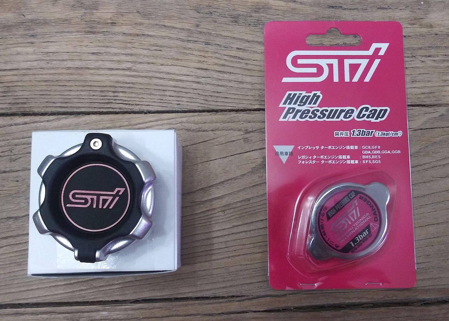 FS: STI Oil Filler Cap & STI Radiator Cap | 5th Gen Subaru Impreza Forum